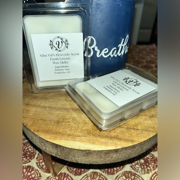 Hand Crafted | Accents | Fresh Lemon 2 Pack Wax Melts Miss Vals ...